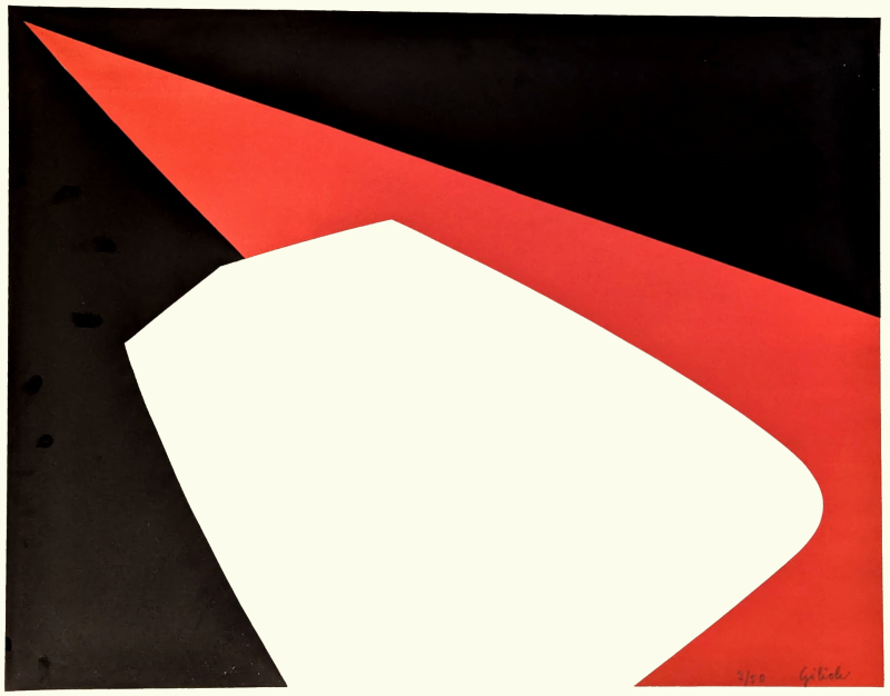 Lithograph Composition by GILIOLI Emile